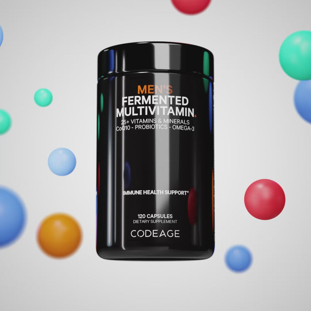 Codeage Multivitamin For Men, Daily Vitamins For Men & Minerals, Vegan