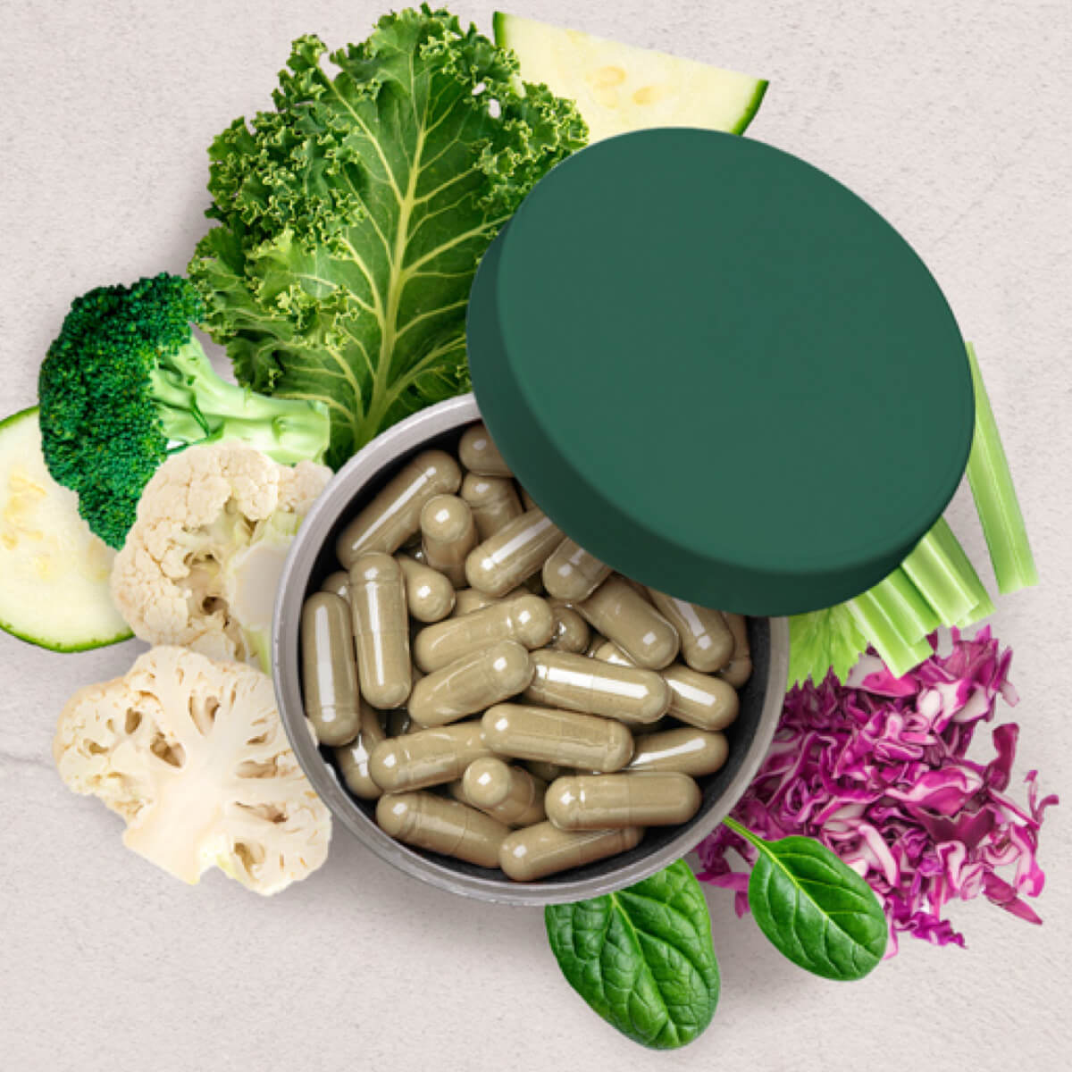 Codeage Easy Veggies Greens Vitamins Vegetable Minerals Supplement ...