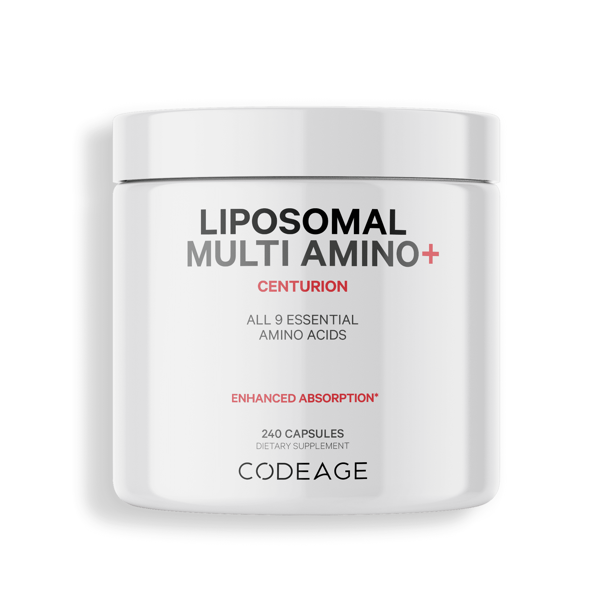 Codeage Liposomal Multi Amino BCAA EAA Supplement Plant-Based Protein