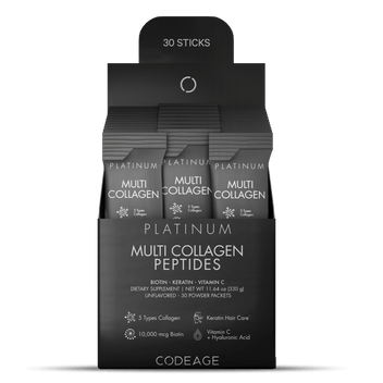 Codeage Multi Collagen Colostrum Powder Platinum - Biotin, Vitamin C ...