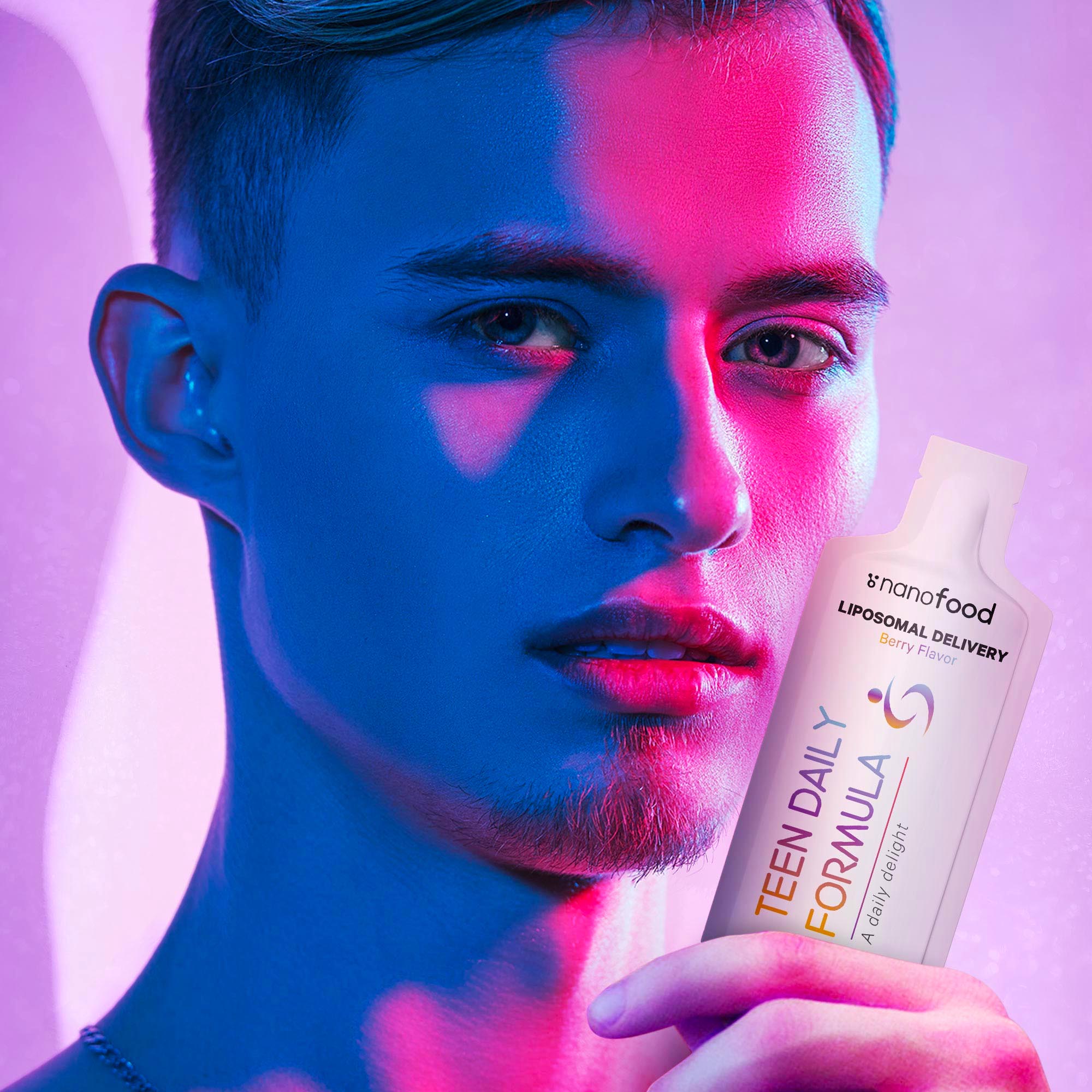 Codeage Liquid Vitamins for Teens Liposomal Multivitamin For Teenagers